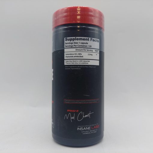 یوهیمبین اینسین لبز Insane Labz Yohimbine HCL - ایران ساپ